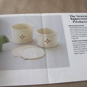 Vintage Tupperware Catalog 1970's Tupperware Home Parties | Etsy