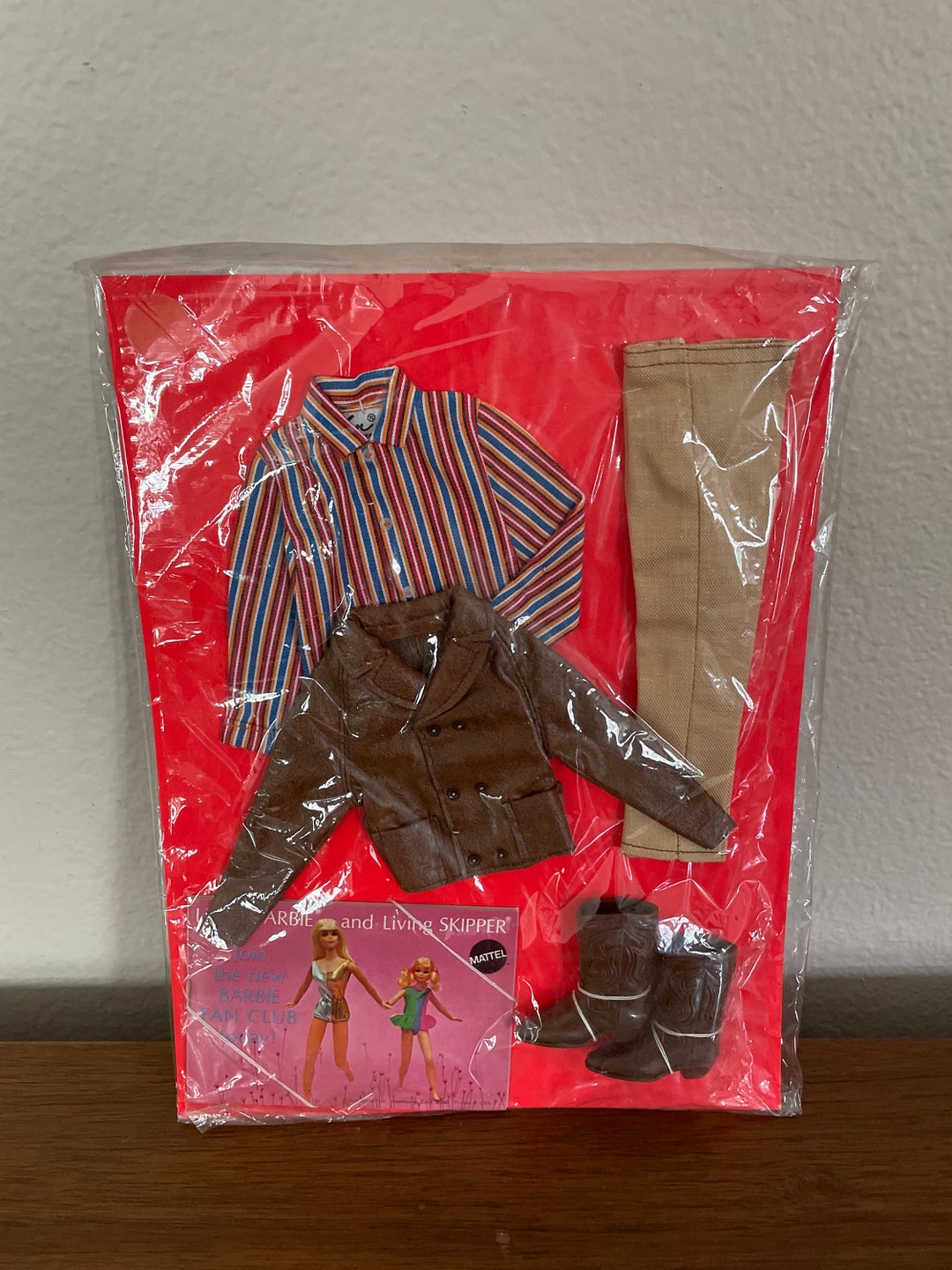 Vintage NOS Mod Ken Outfit, 1970's Ken Rally Gear, Ken Outfit 1429, Mod ...