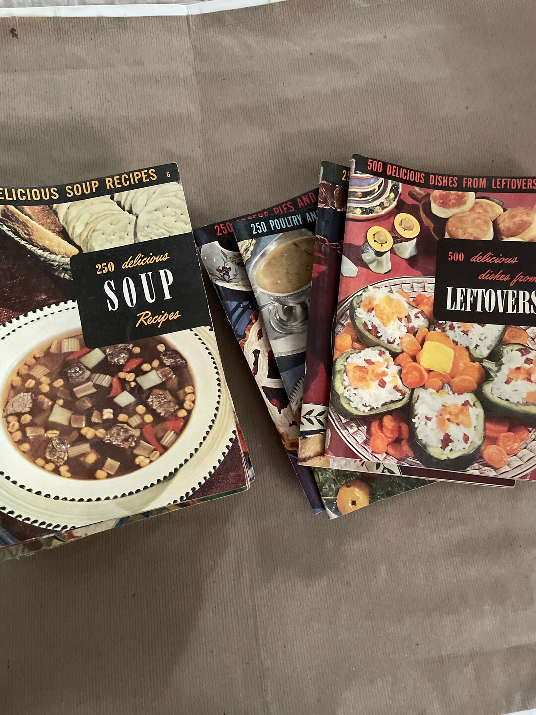 Vintage Recipe Booklet Collection, 1950's Culinary Arts Encyclopedia of ...