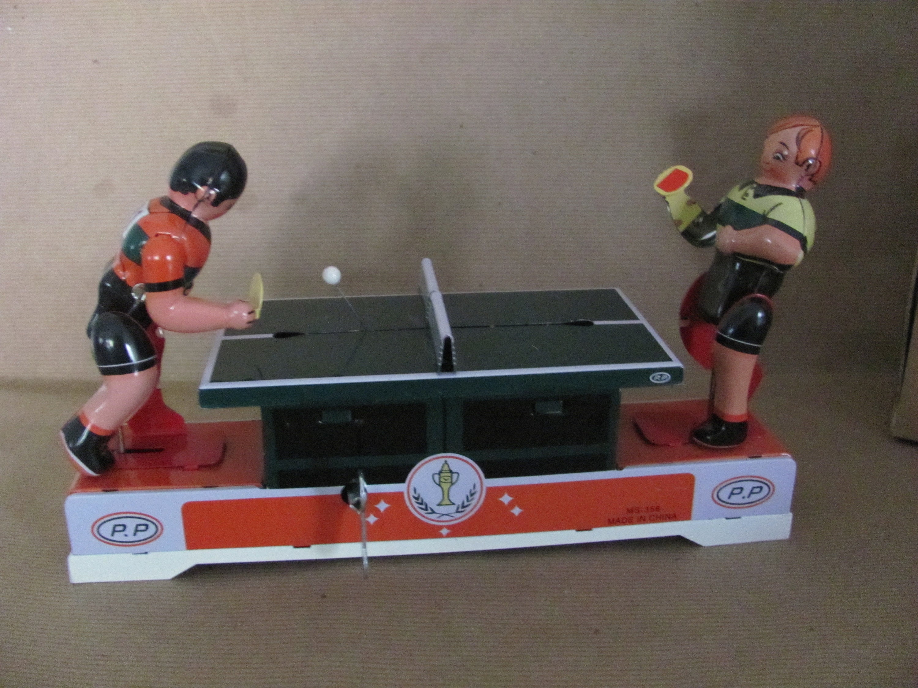 Vintage Tin Reproduction Playing Ping Pong Collectible | Etsy