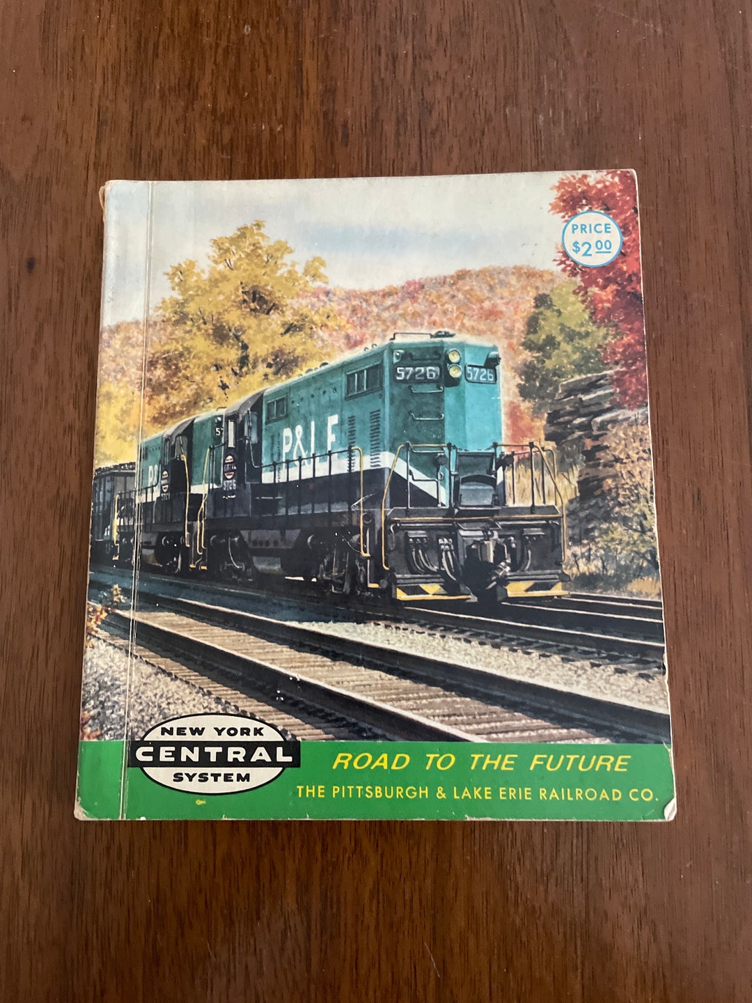 Vintage Train Book of Postcards, 1960's New York Central System Road to ...