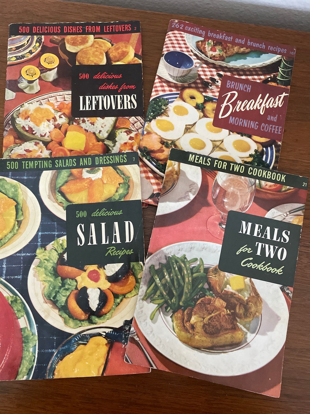 Vintage Recipe Booklets, 1950's Culinary Arts Institute, Salad ...