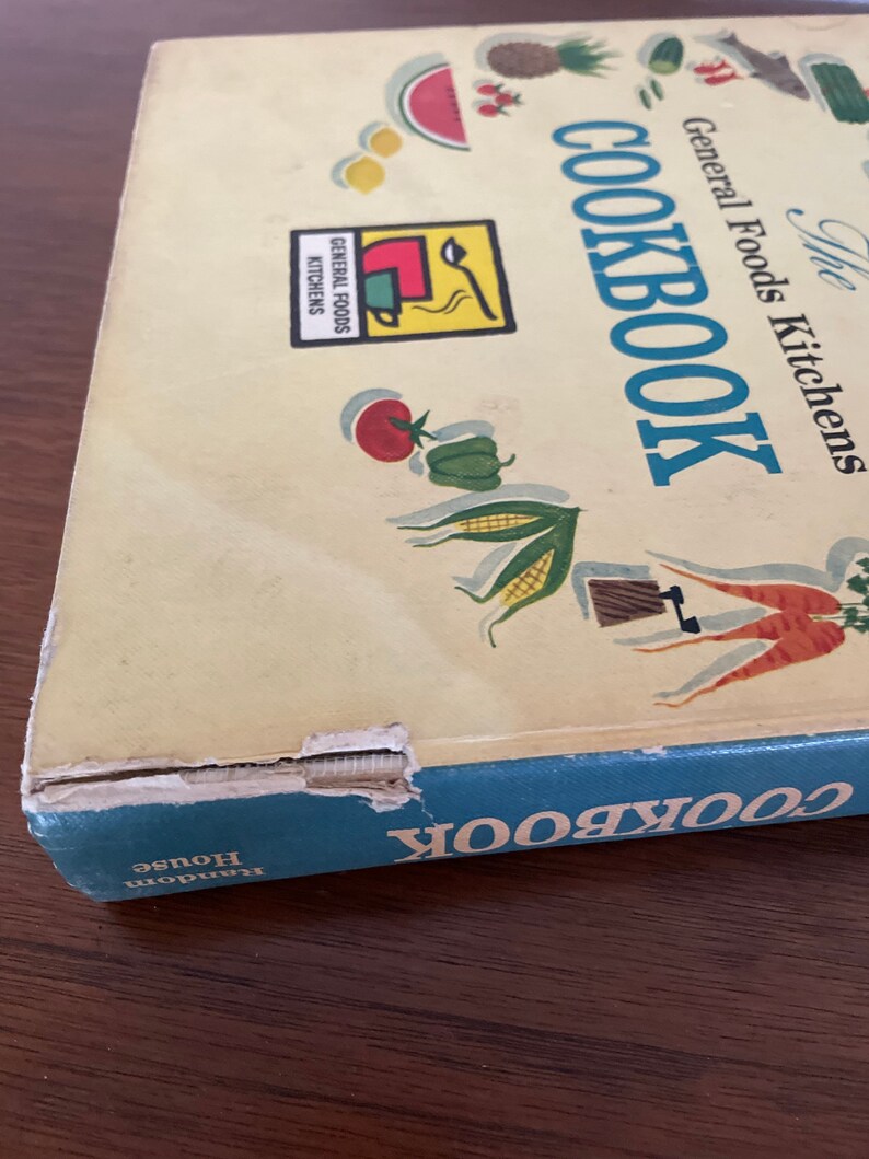 Vintage Cookbook, 1950's General Foods Kitchens Cookbook, Vintage ...
