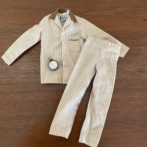 Vintage Ken Doll Outfit, 1960's Ken Pajamas, Outfit Sleeper Set 781 ...