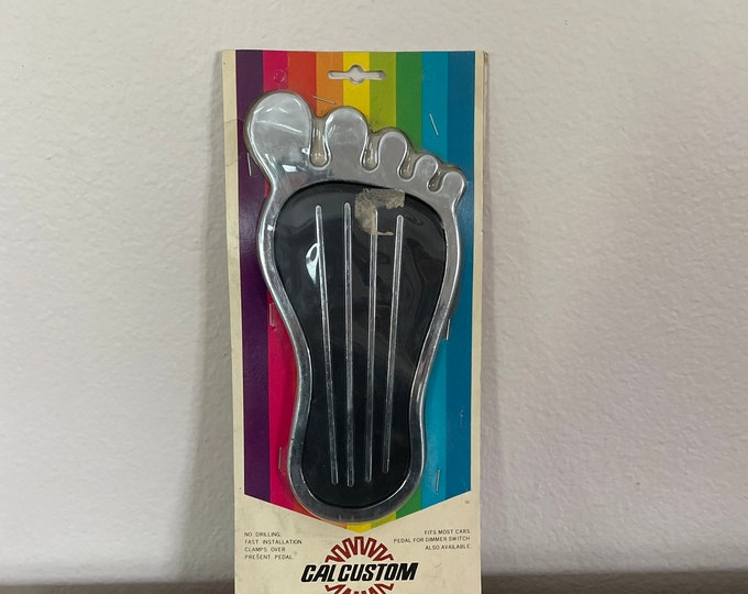 Vintage NOS Gas Pedal, 1970's Cal Custom Surfer Gas Pedal, Metal ...