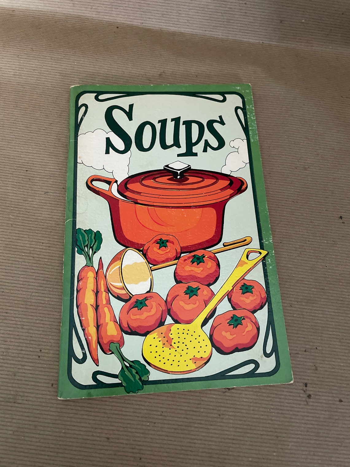 Vintage Soup Recipe Booklet 1970's Potpourri Press | Etsy