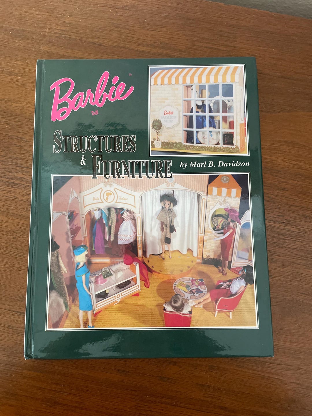 Rare Vintage Barbie Reference Book, 1990's Barbie Structures ...