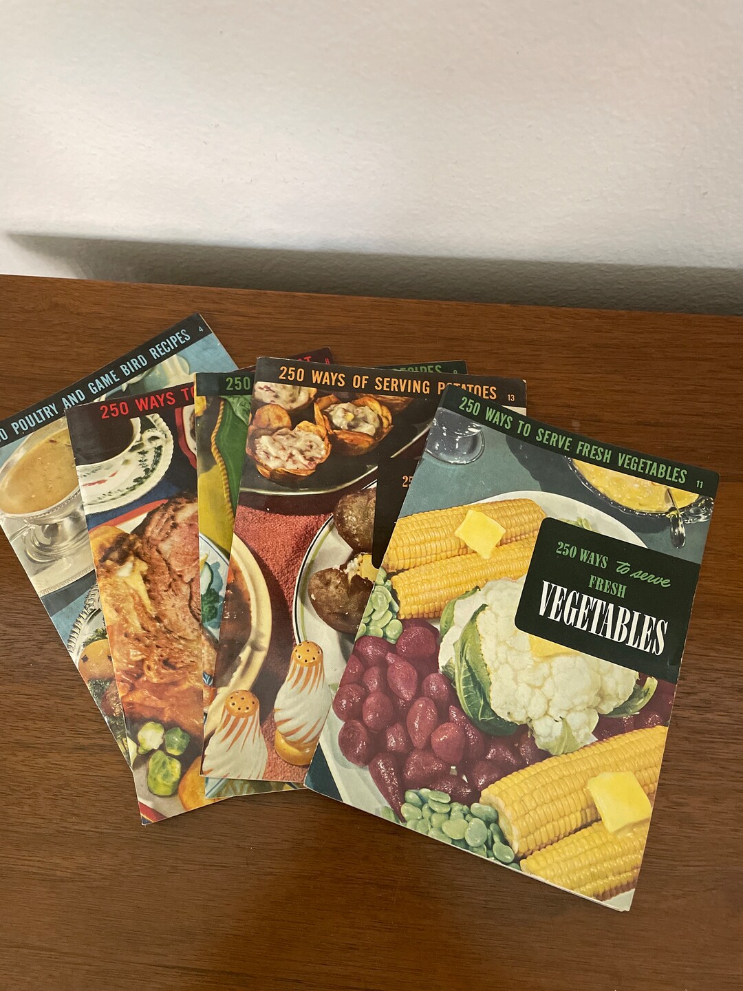 Vintage Recipe Booklets, 1950's Culinary Arts Institute, Meat, Poultry ...