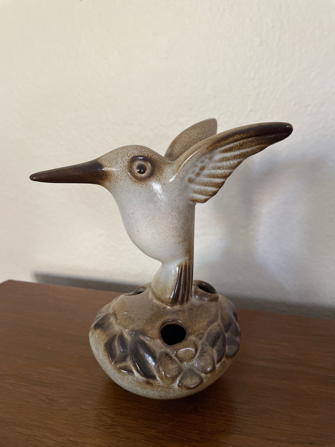 Vintage Hummingbird Figurine 1960's Howard Pierce Pottery - Etsy