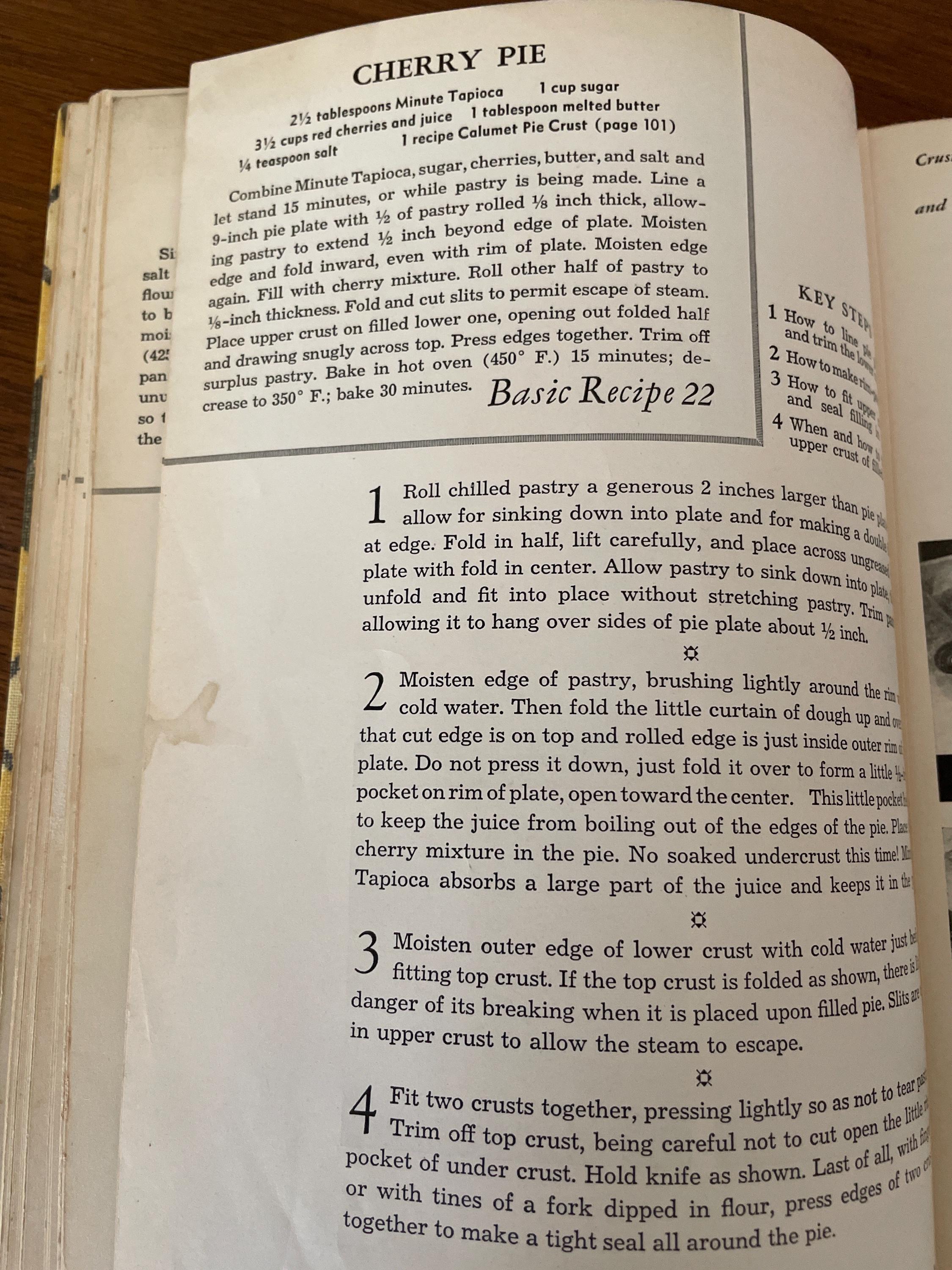 Vintage Baking Cookbook, 1930's General Foods All About Home Baking ...
