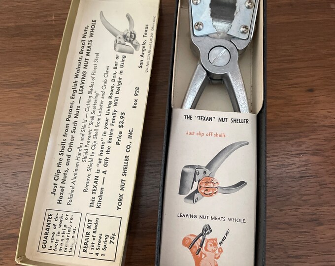 Vintage Nut Sheller, 1960's York Nut Sheller Co., Texan Nut Sheller ...