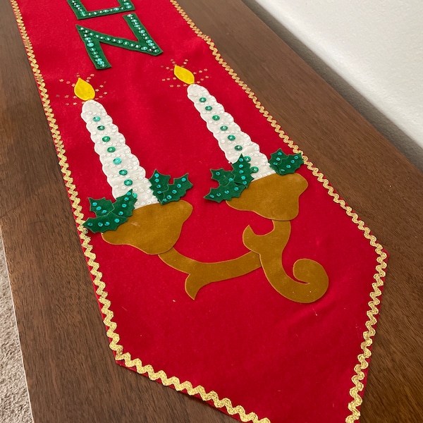 Felt Table Runner - Etsy
