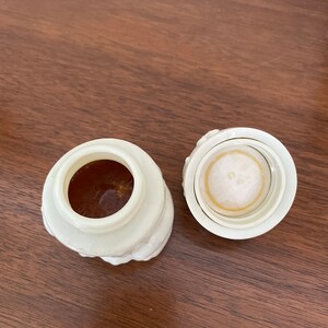 Vintage Avon Frog Jar, 1970's Avon Milk Glass Frog Jar, Cream Sachet ...