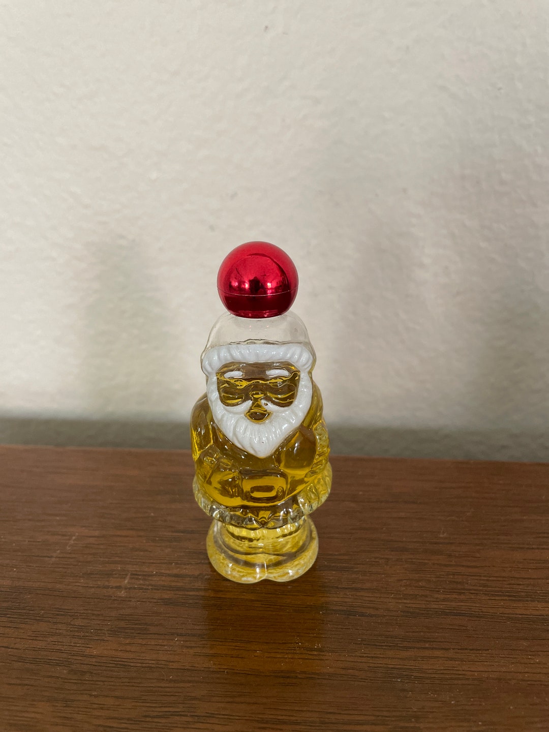 Vintage Avon Christmas, 1970's Avon Jolly Santa Glass Cologne Bottle ...