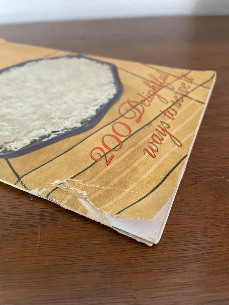 Vintage Rice Recipe Booklet 1930's Southern Rice - Etsy