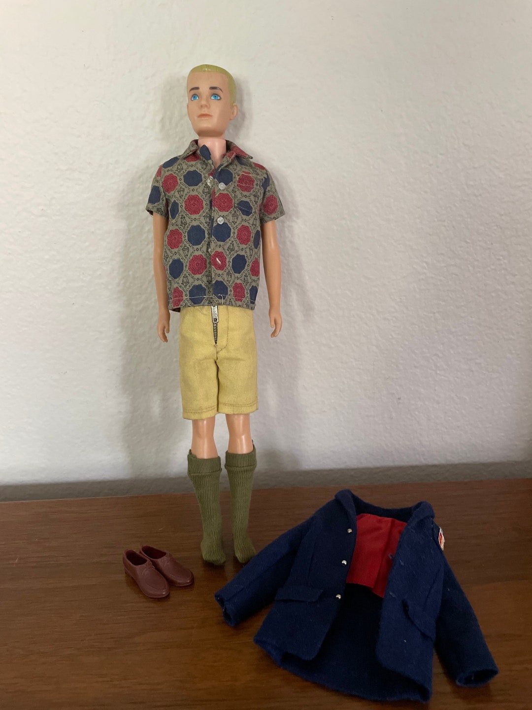 Vintage Ken Doll Outfit 1960's Ken Clothes Sport Shorts - Etsy