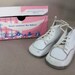 Vintage Baby Shoes, 1950's Wee Walkers Baby Walking Shoes, White ...