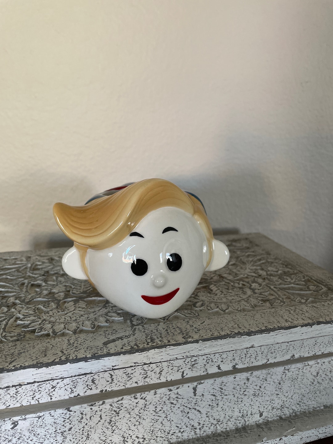 Vintage Rudolph Hermey the Dentist Mug, 1990's Enesco Ceramic Hermey ...