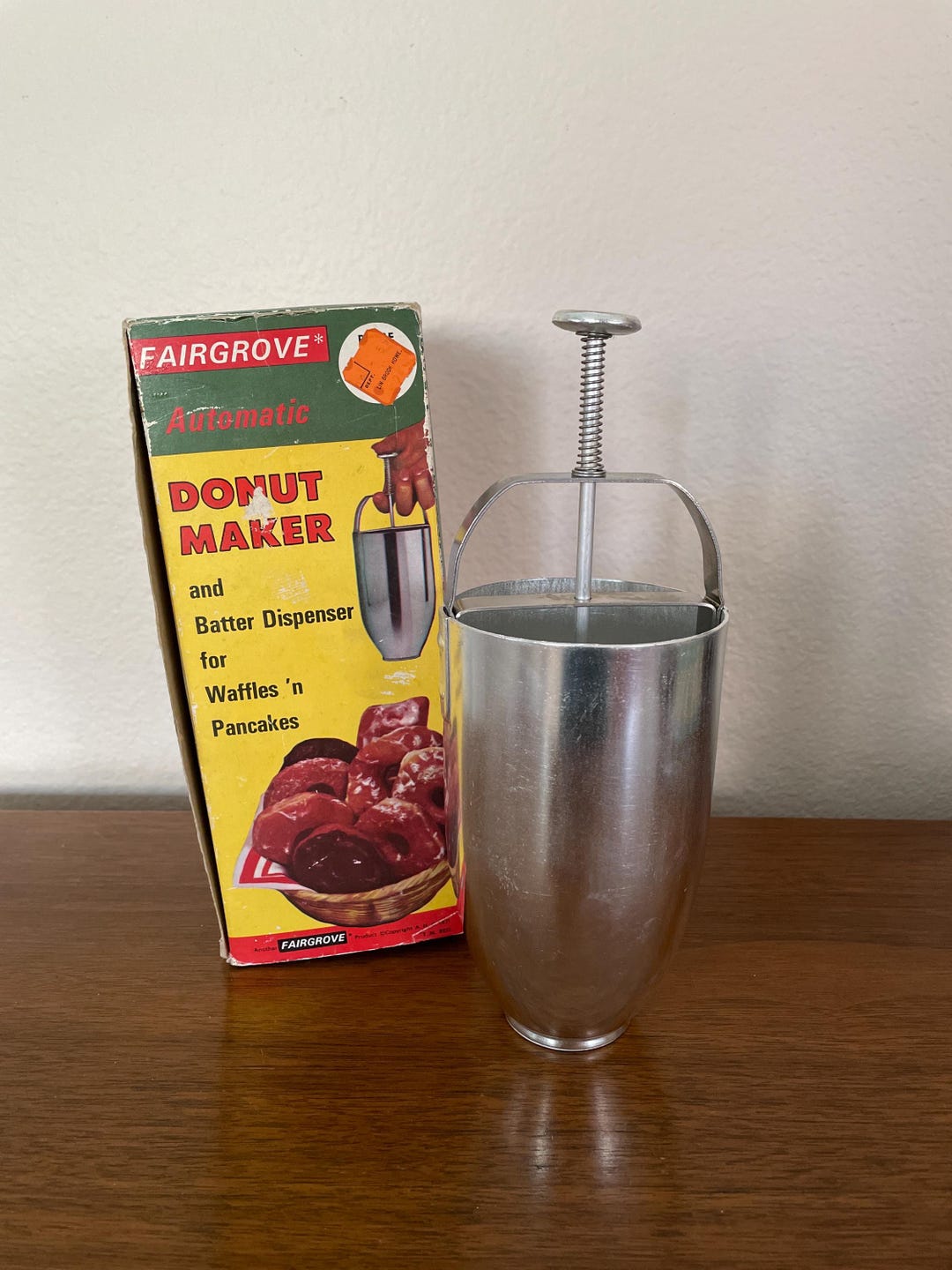Vintage Donut Maker, 1960's Fairgrove Automatic Donut Maker, Pancake ...