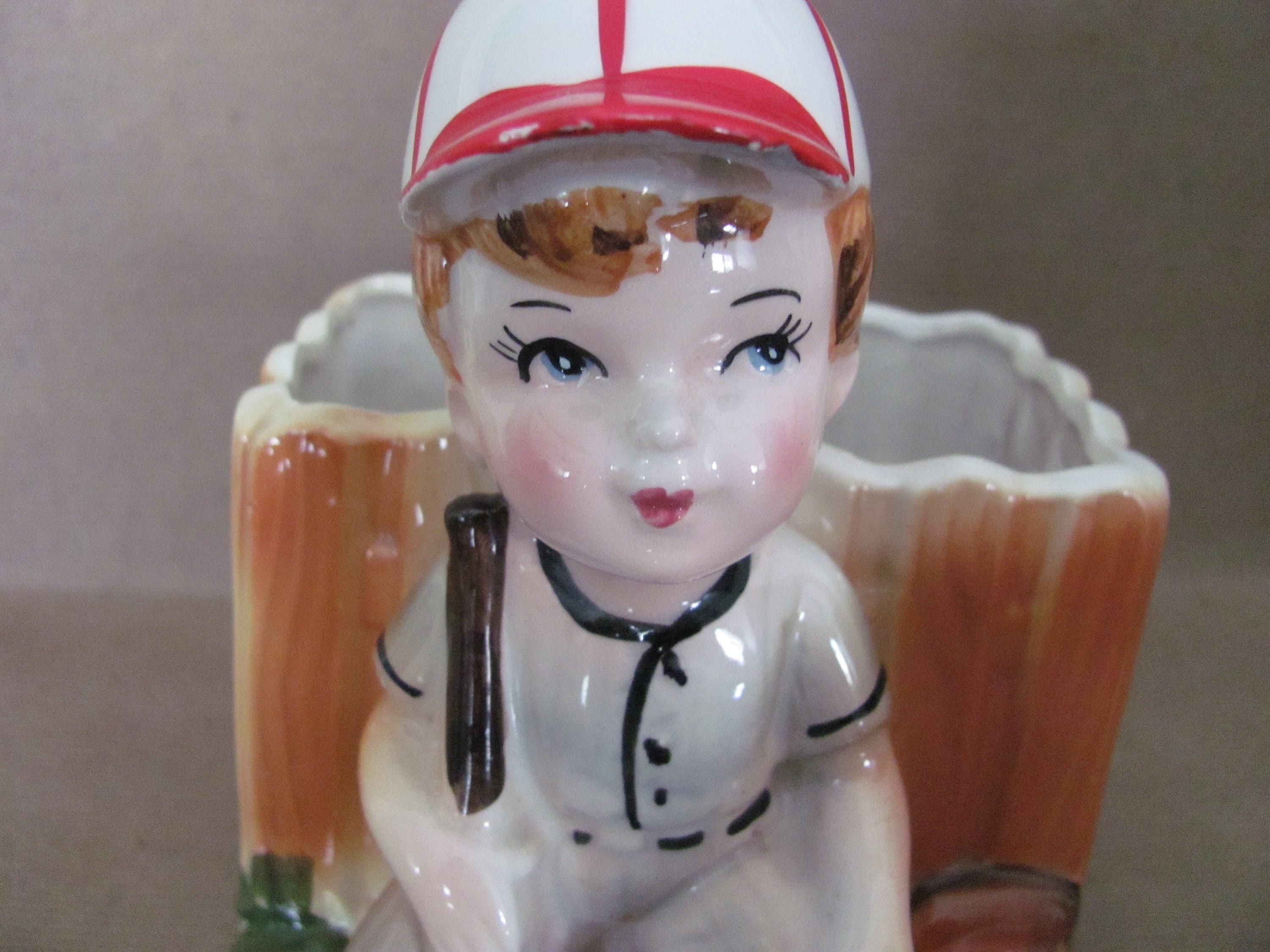 Vintage Ceramic Boy Planter 1950's Inarco Little Boy | Etsy