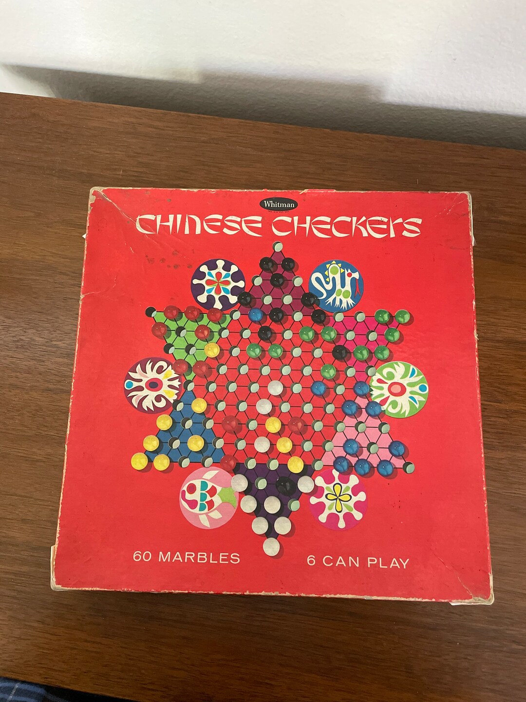 Vintage Chinese Checkers Game, 1970's Whitman Chinese Checkers ...