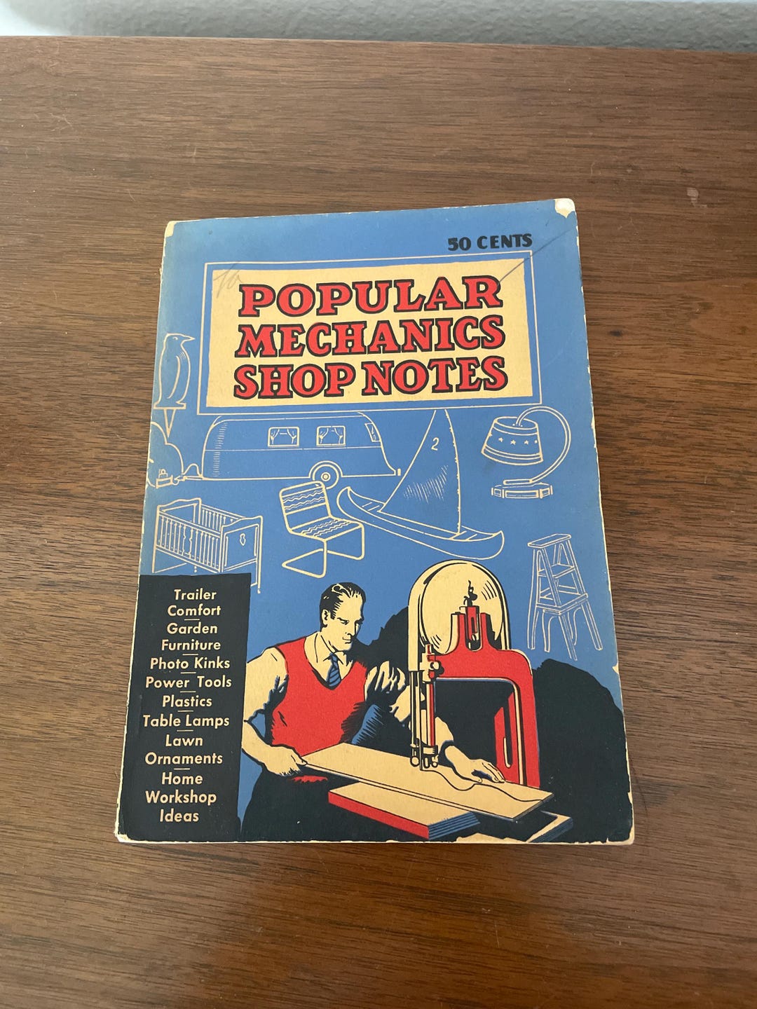 Vintage Popular Mechanics Book, 1930's Popular Mechanics Shop Notes ...