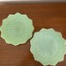 Vintage Jadeite Plates, 1940's Fire King Jadeite Lotus Salad Plates ...
