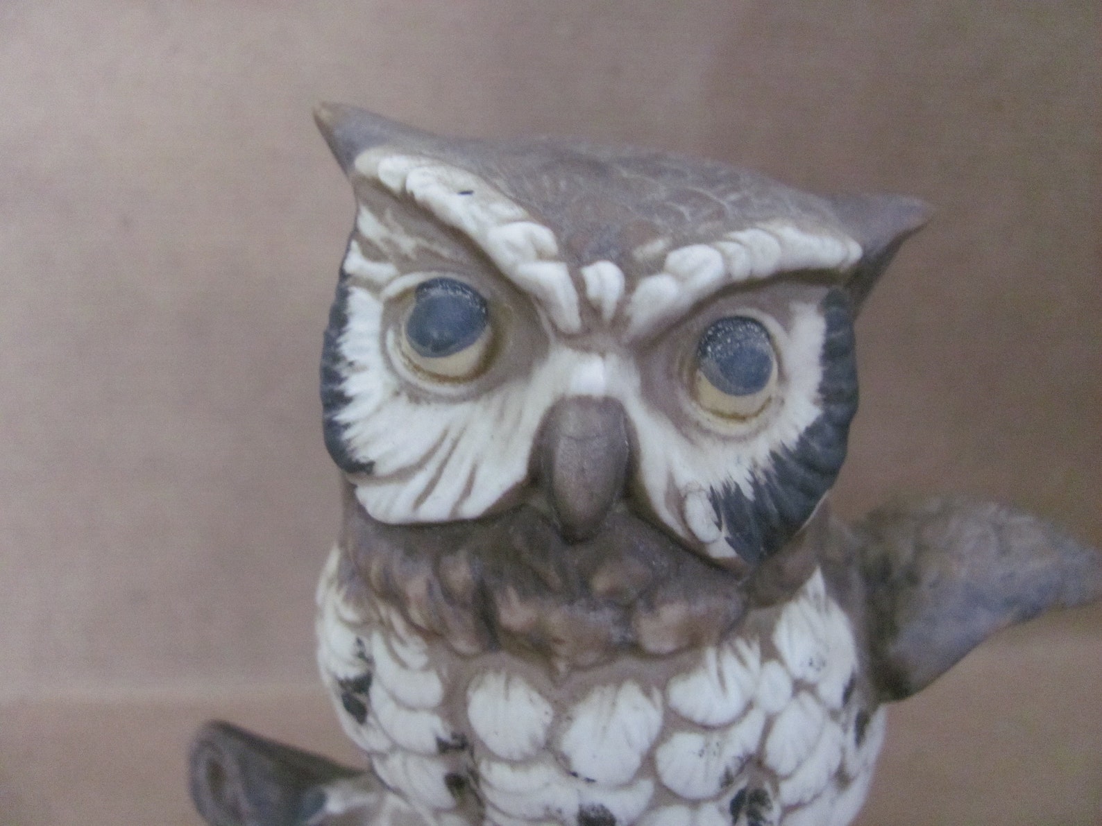 Vintage Owl Figurine 1980's Homco Owl Statue Ceramic Owl - Etsy España