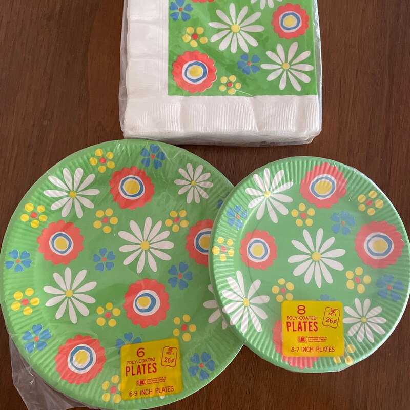 Vintage Paper Plate - Etsy