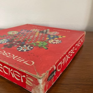 Vintage Chinese Checkers Game, 1970's Whitman Chinese Checkers ...