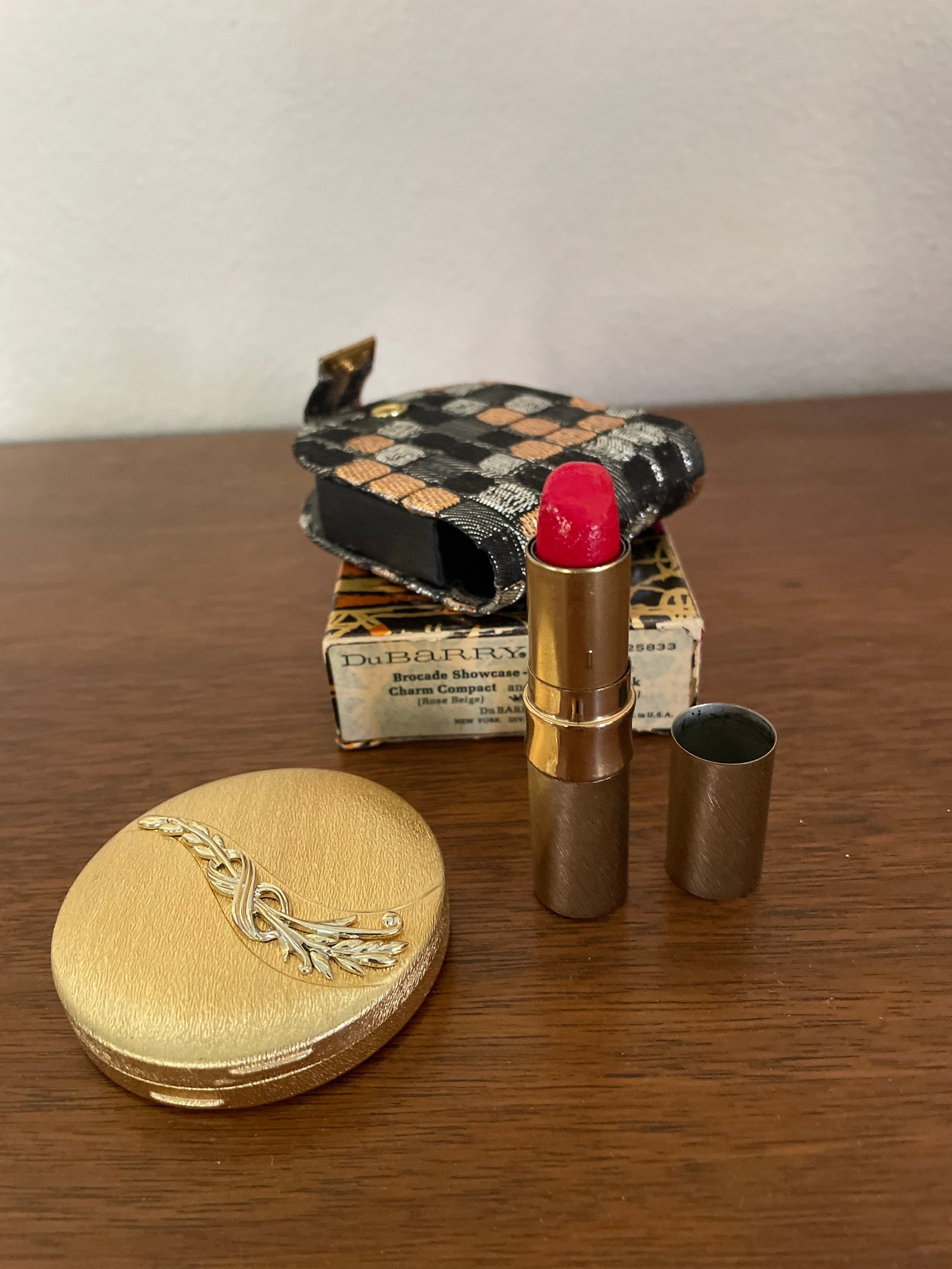 Vintage Powder Compact Set 1960's Dubarry Gift Set Face - Etsy