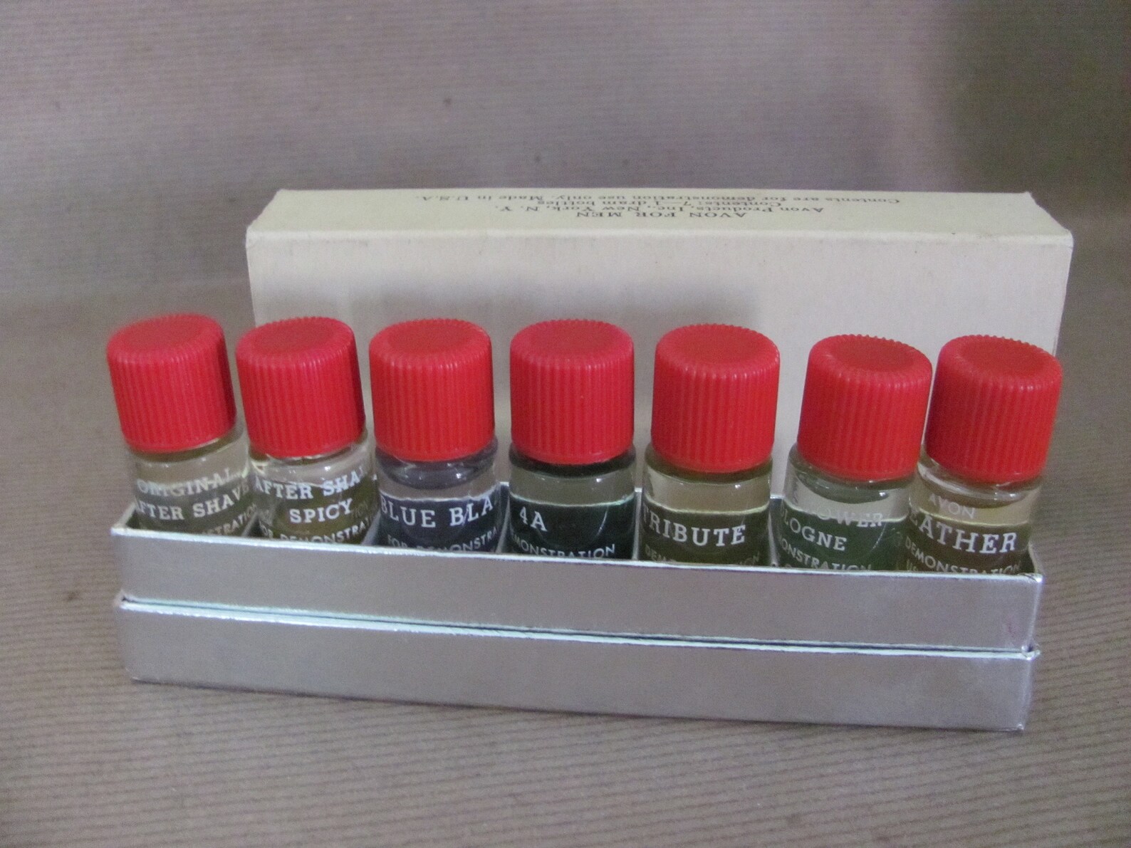 Vintage Avon for Men Fragrance Sampler 1970 Avon Men's - Etsy