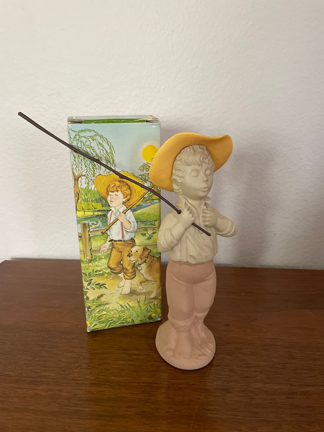 Vintage Avon Cologne Bottle, 1970's Avon Catch A Fish, Boy With Fishing ...