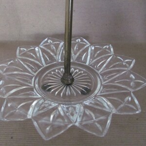 Vintage Glass Tidbit Dish, 1960's Glass Starburst Candy Dish, Tidbit ...