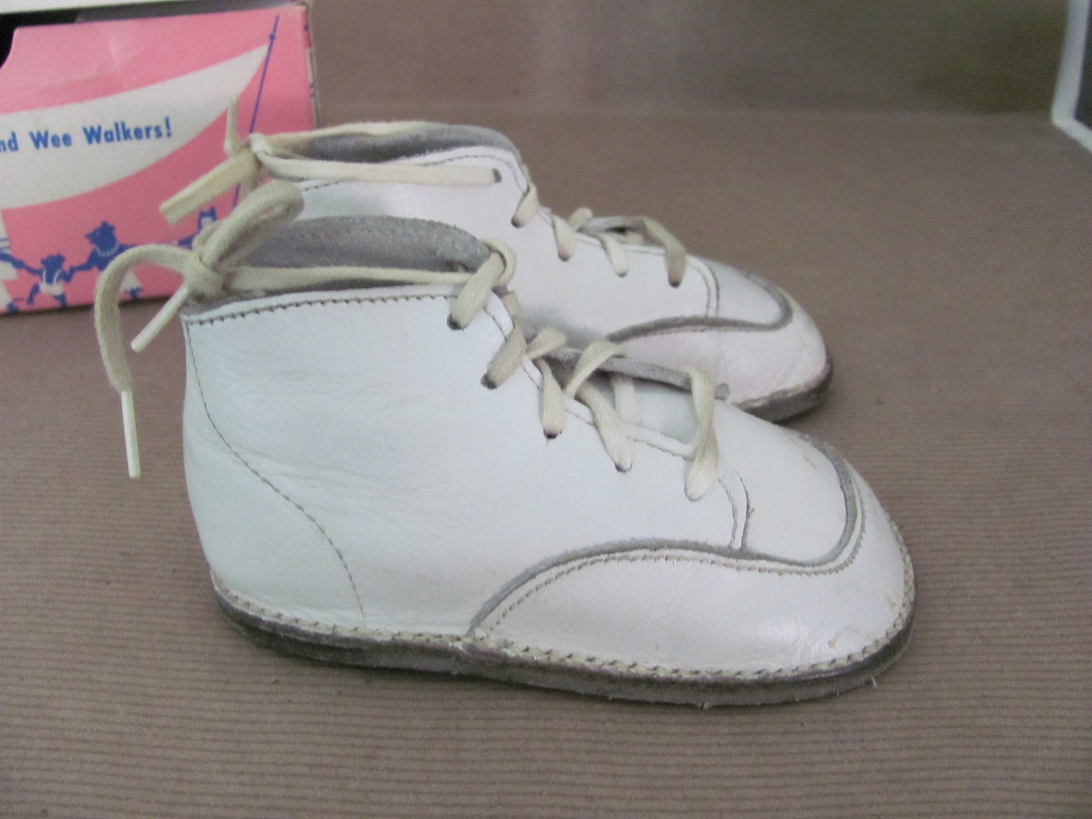 Vintage Baby Shoes 1950's Wee Walkers Baby Walking Shoes - Etsy
