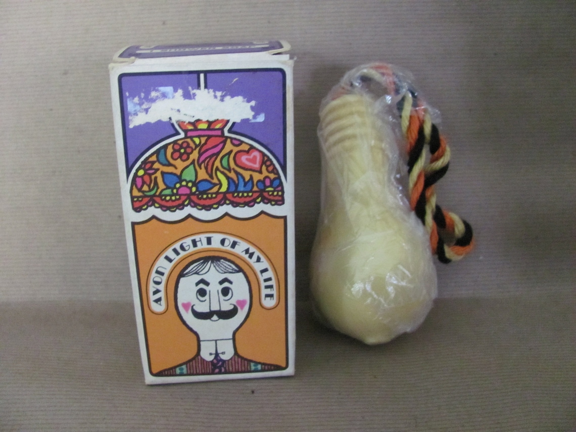Vintage Avon Lightbulb Soap on A Rope, 1970's Avon Light of My Life ...