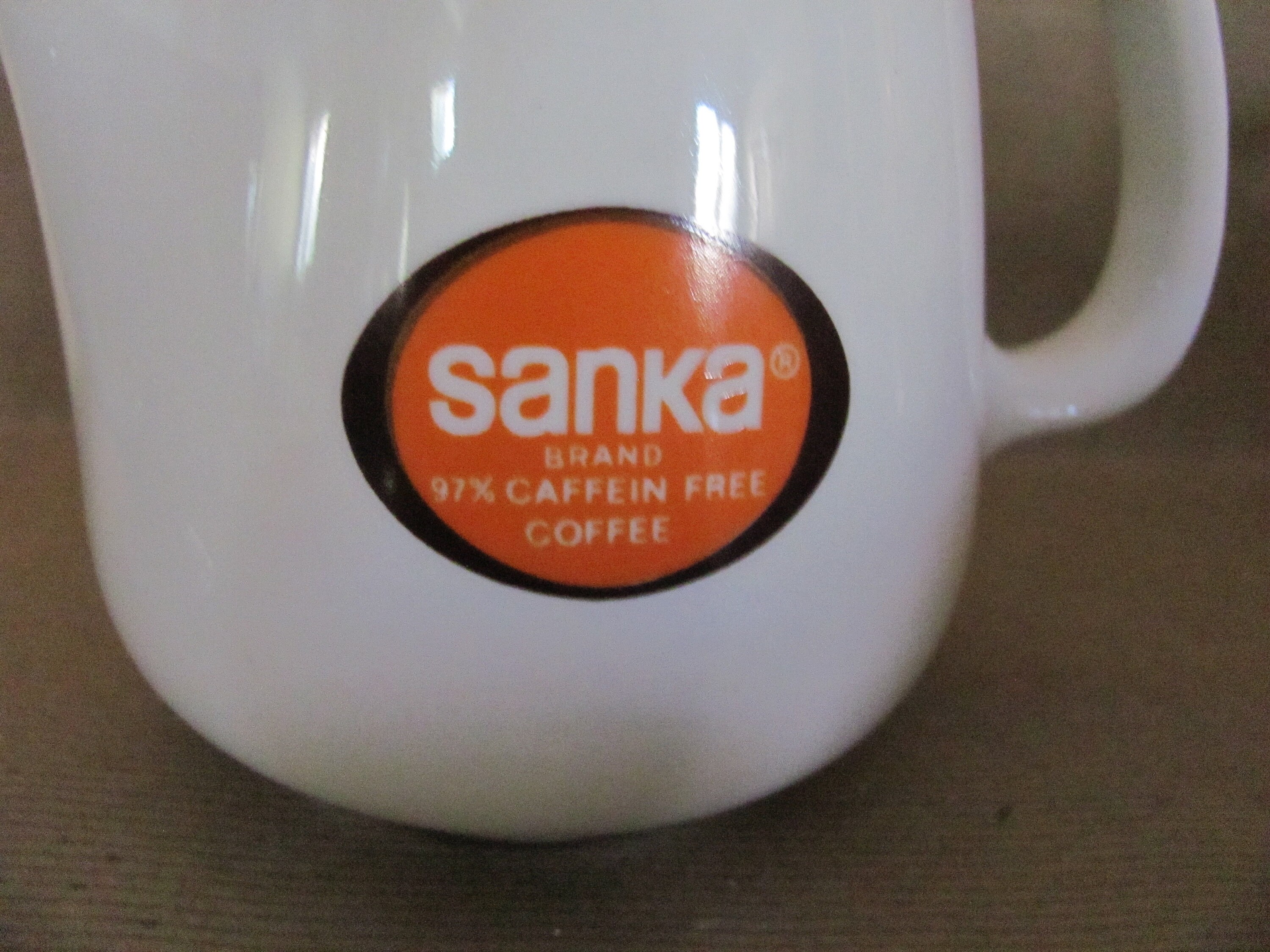 Vintage Sanka Coffee Pot and Mug 1970's Hall's China | Etsy