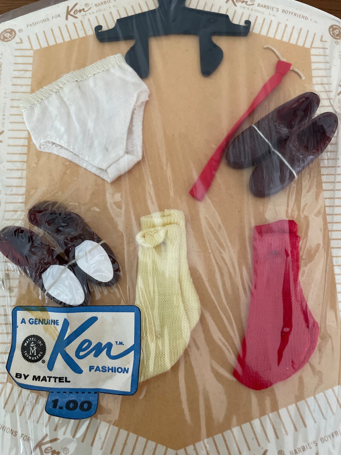 Vintage NOS Ken Accessories Set, 1960's Ken Pak Accessories, Shoes ...
