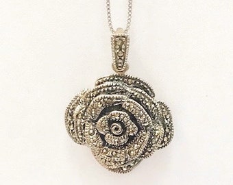 Marcasite rose | Etsy