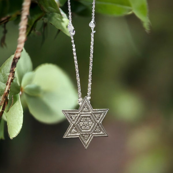 Jewish Star Necklace - Etsy