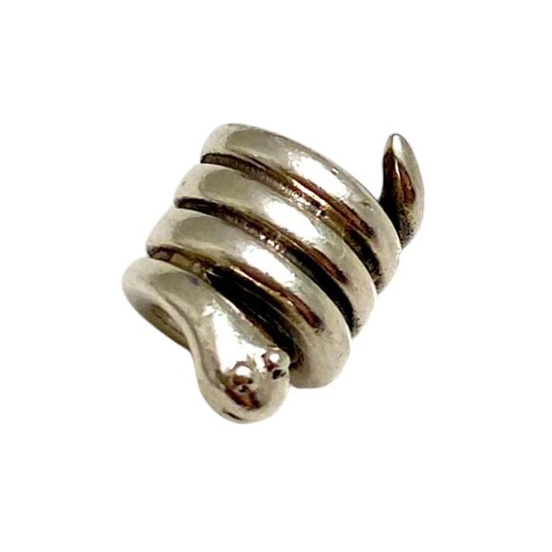 Pandora Snake Charm in Sterling Silver - Etsy