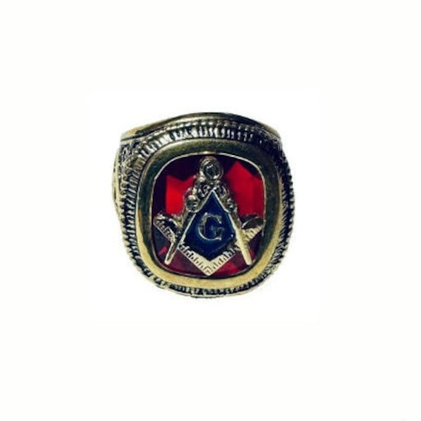 Masonic Ring - Etsy