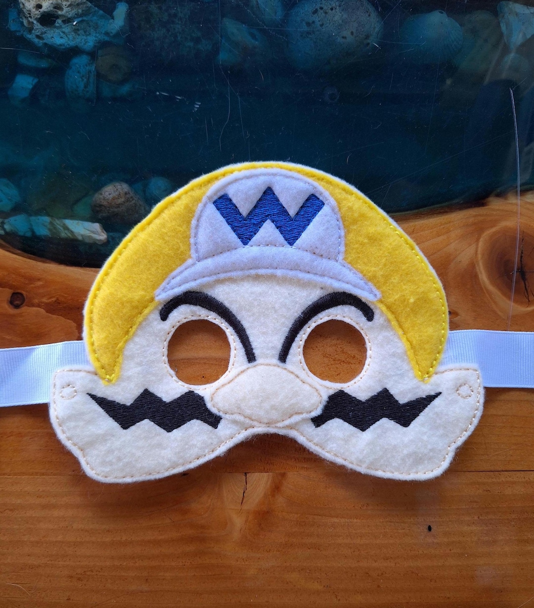 Wario Super Villian Mario World Video Game Mustash Evil Thief Pretend ...