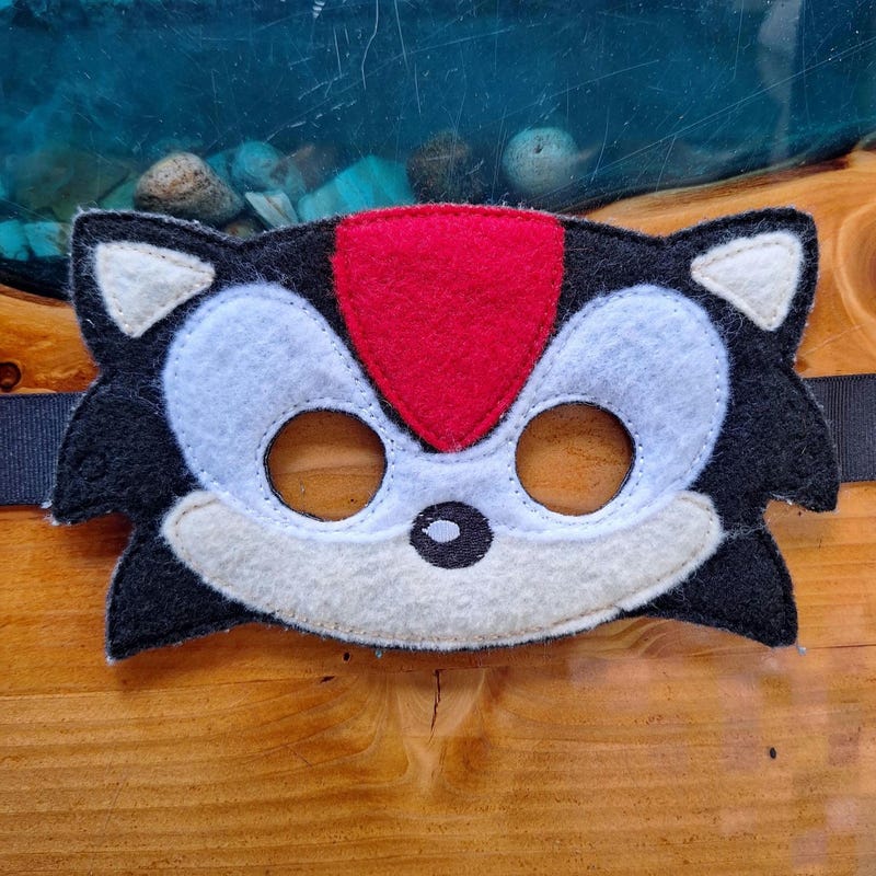 Sonic the Hedgehog Mask - Etsy