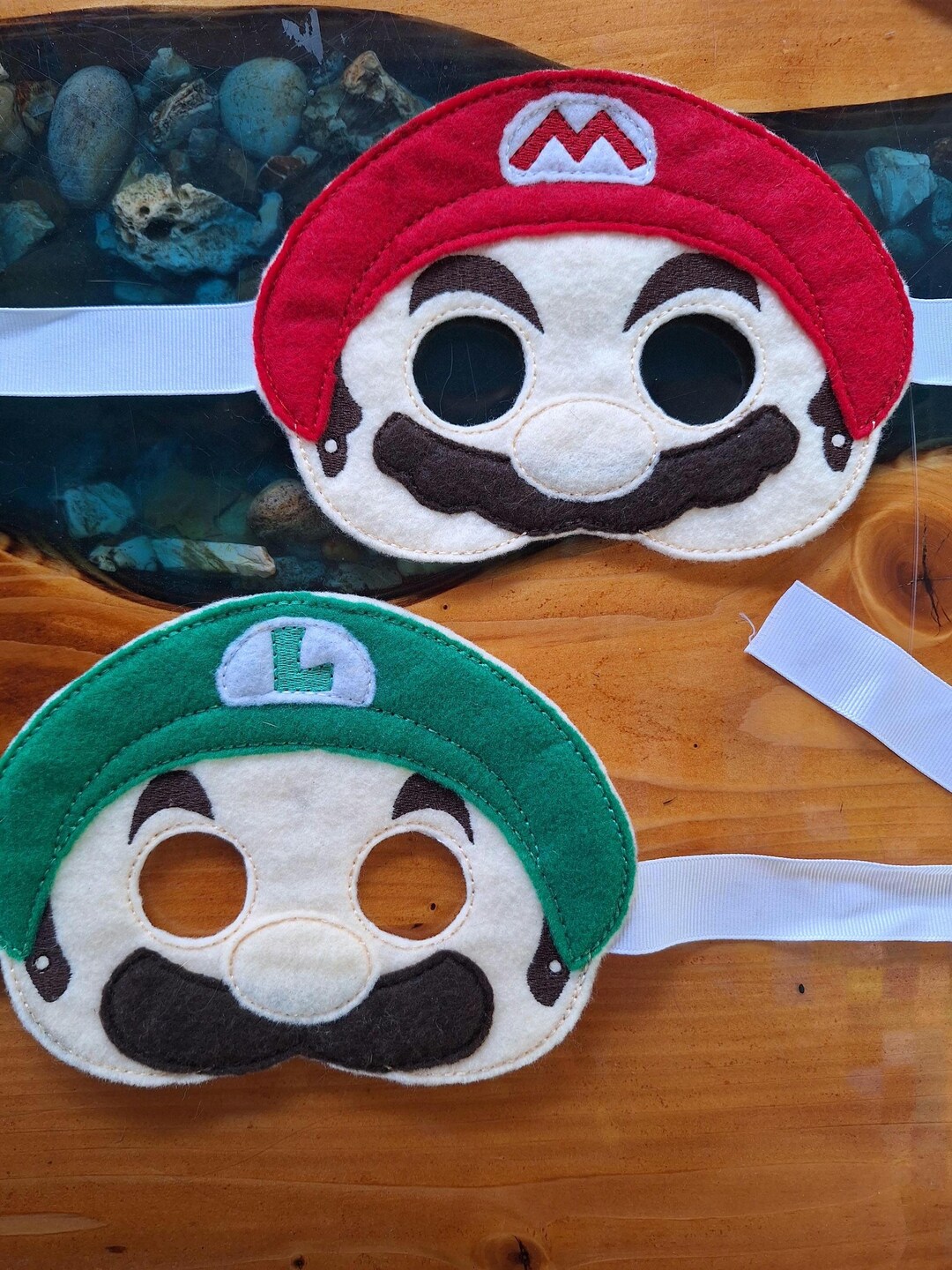 Mario Luigi Video Game Racing Brothers Italian Red and Green Children's ...