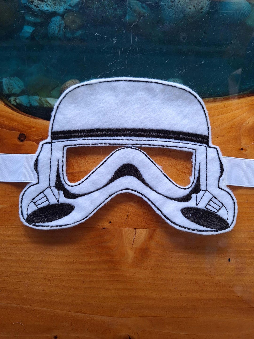 Storm Trooper Mask Pretend Play Dark Side Darth Vader Soldier Galactic ...