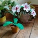 Orchid Felt Orchid Orchid Houseplants Faux Flowers - Etsy
