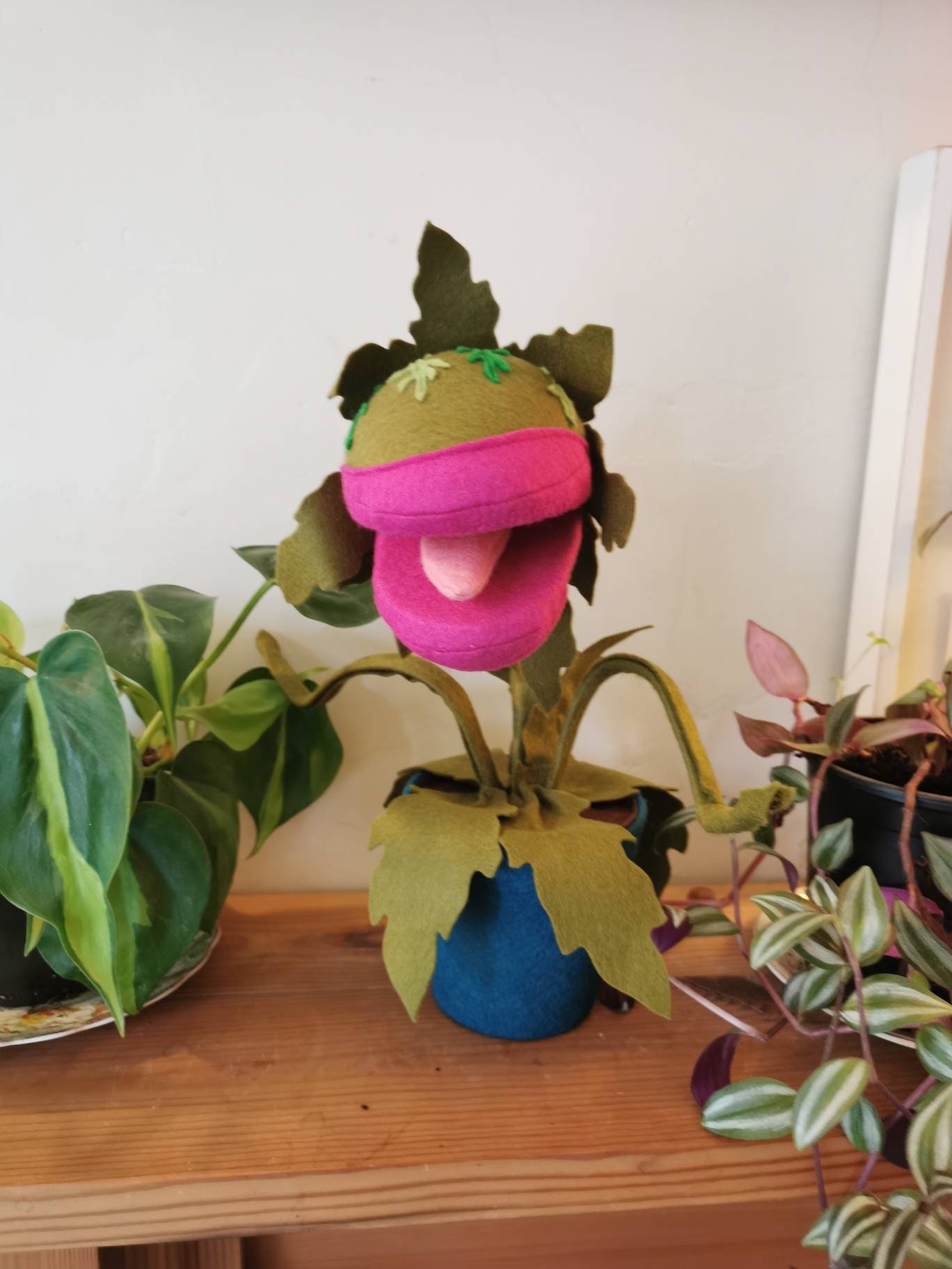 Felt Audrey 2. Little Shop of Horrors Audrey 2 Puppet. Audrey | Etsy UK