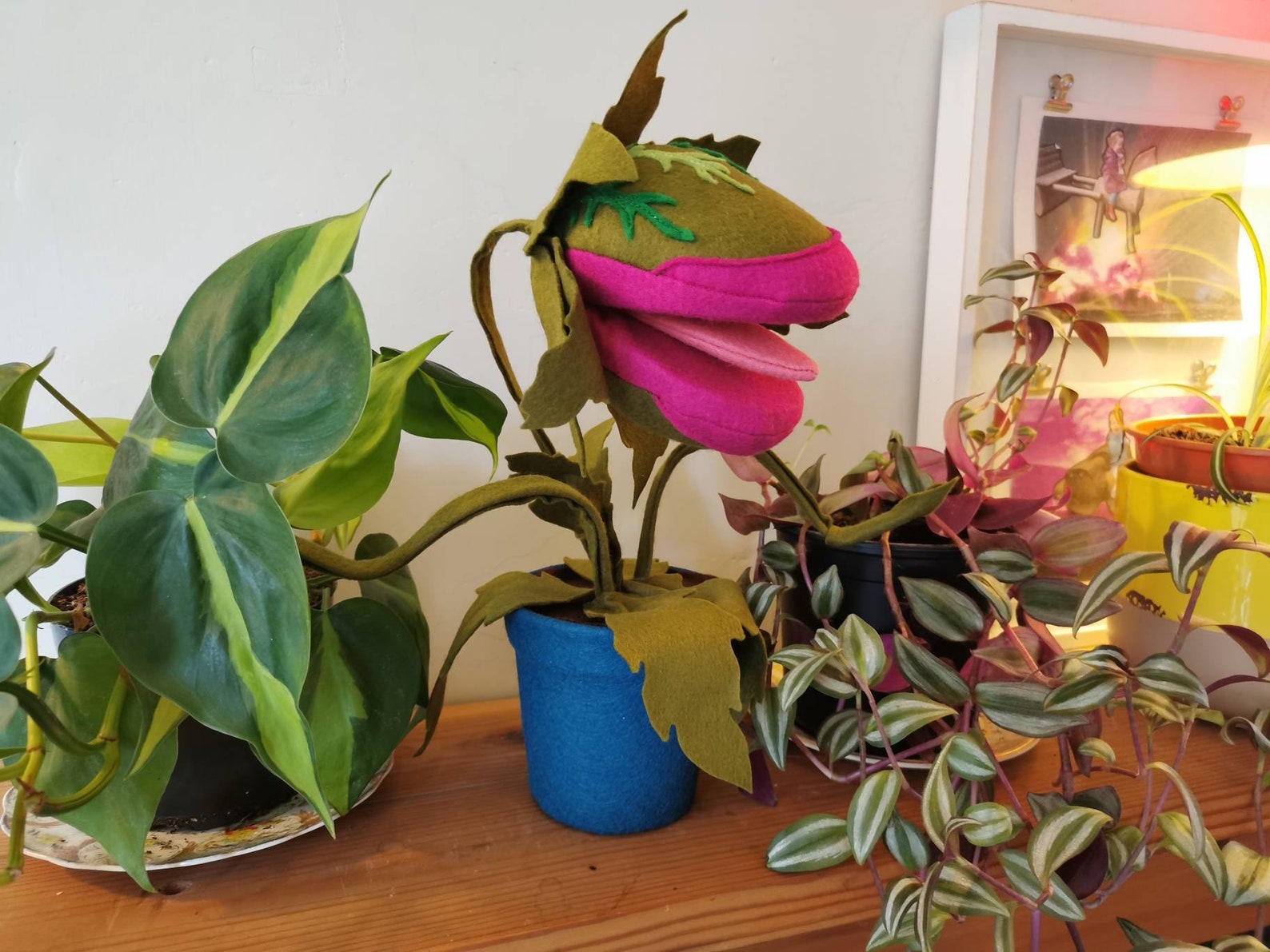 Felt Audrey 2. Little Shop of Horrors Audrey 2 Puppet. Audrey | Etsy
