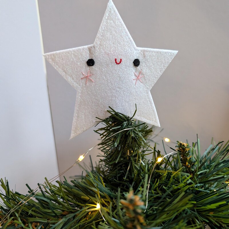 Felt Tree Topper - Etsy